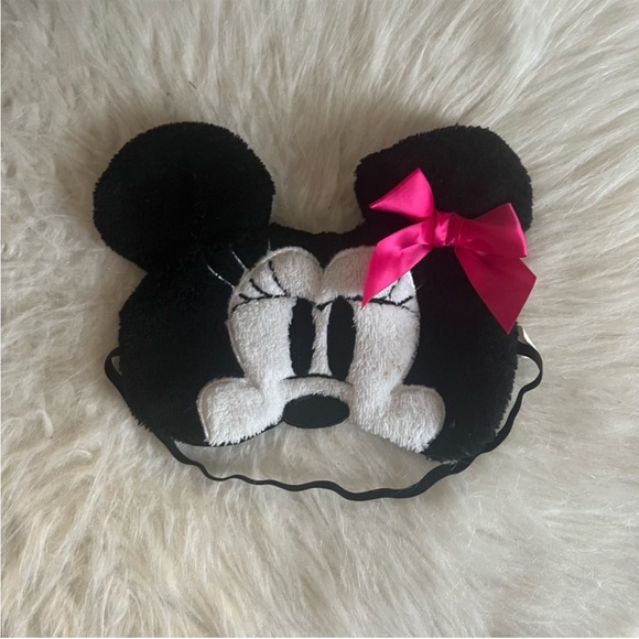 Intimates & Sleepwear | Minnie Mouse Plush Eye Clover With Pink Bow ...